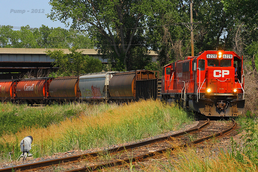 Southbound CP Manifest Train